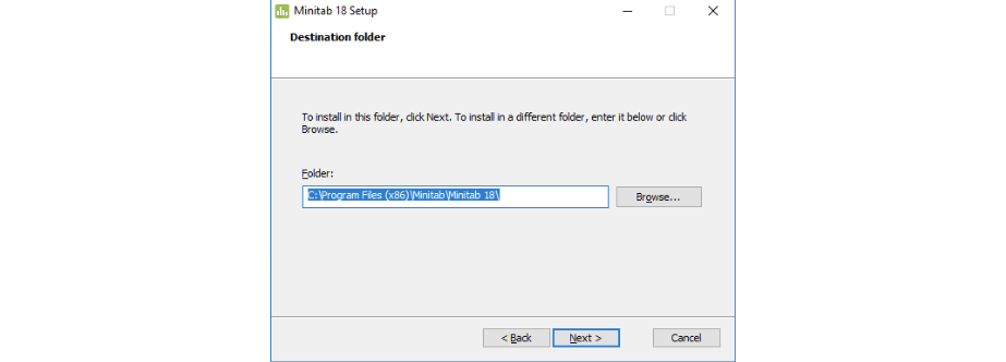 Minitab Installation
